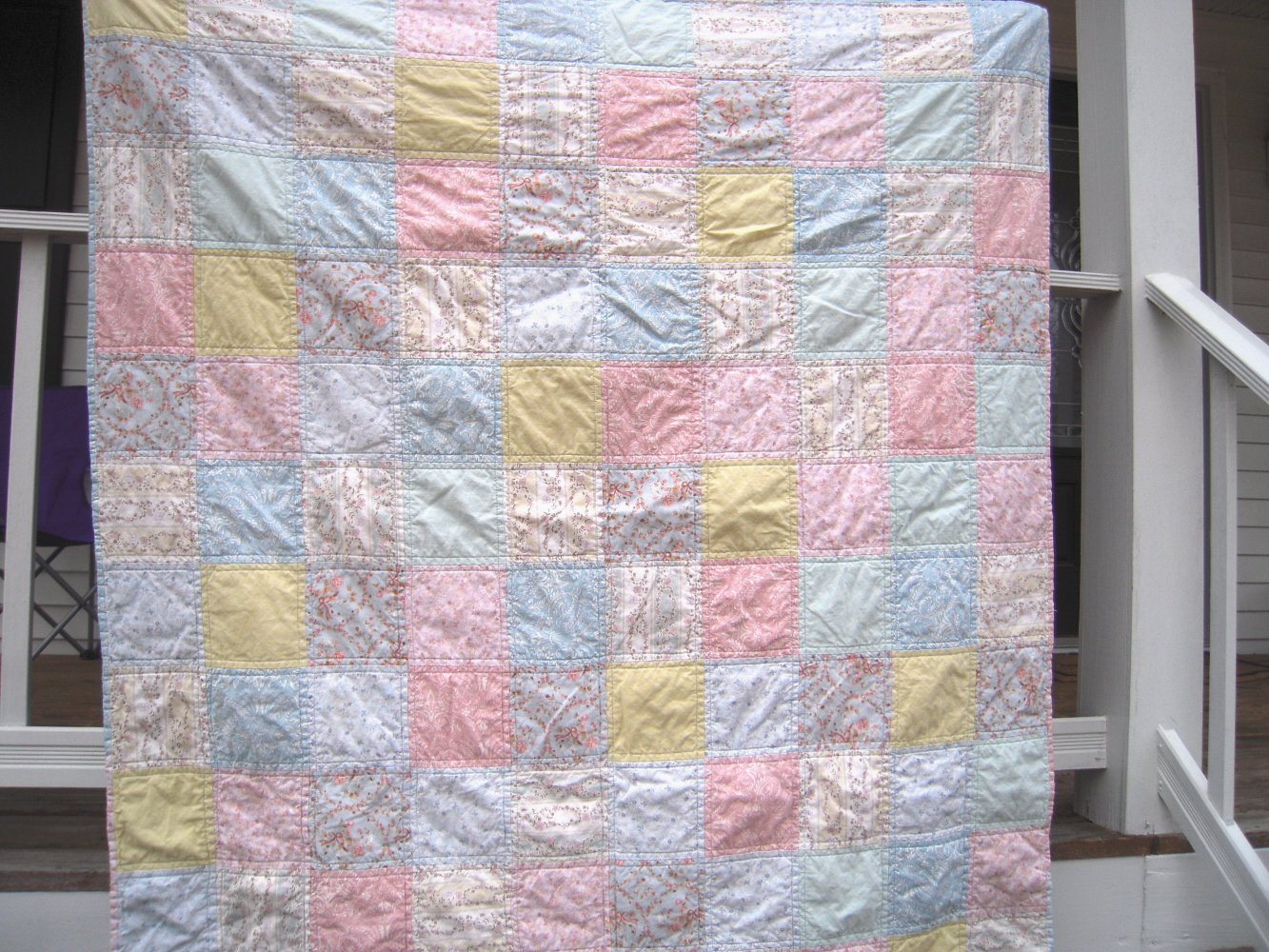 Lavender Feather: Pastel Patchwork