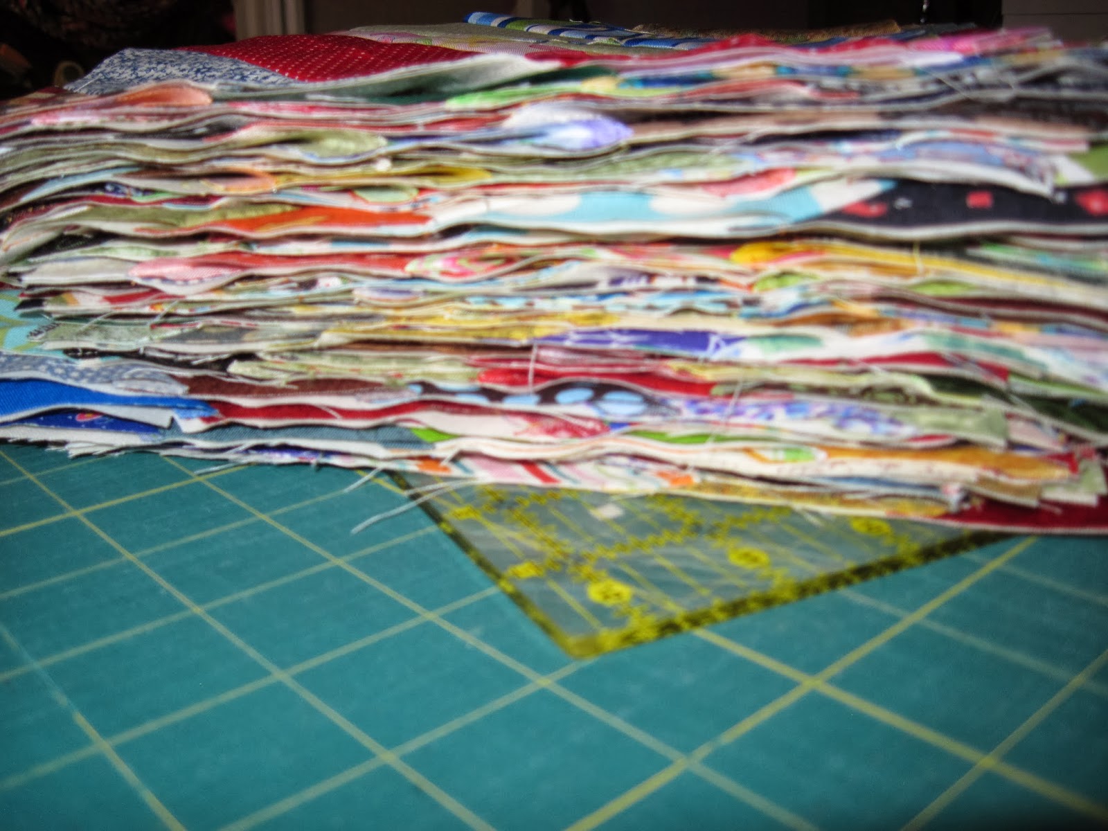 Lynda's Quilts: Blocks done......on to sashing