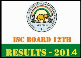 ISC 12th Class Result 2014 - XIIth Board Result Check at - cisce ...
