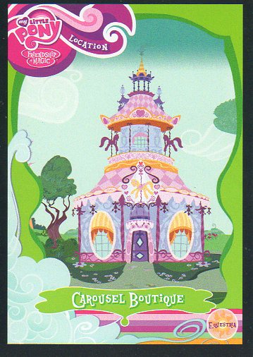 MLP Carousel Boutique Trading Cards | MLP Merch