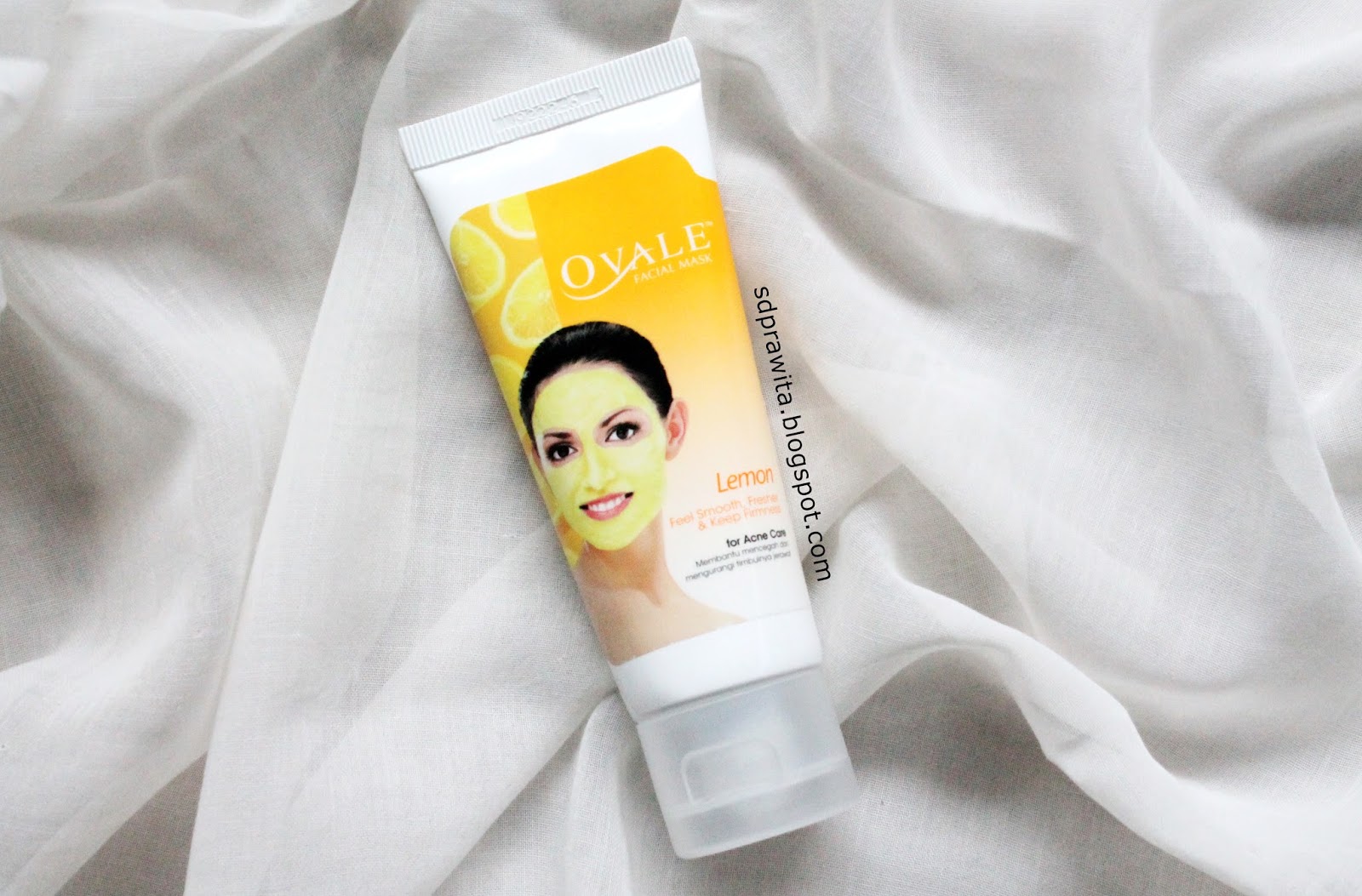 Review Ovale Facial Mask Lemon for Acne Care - FIRADWIP