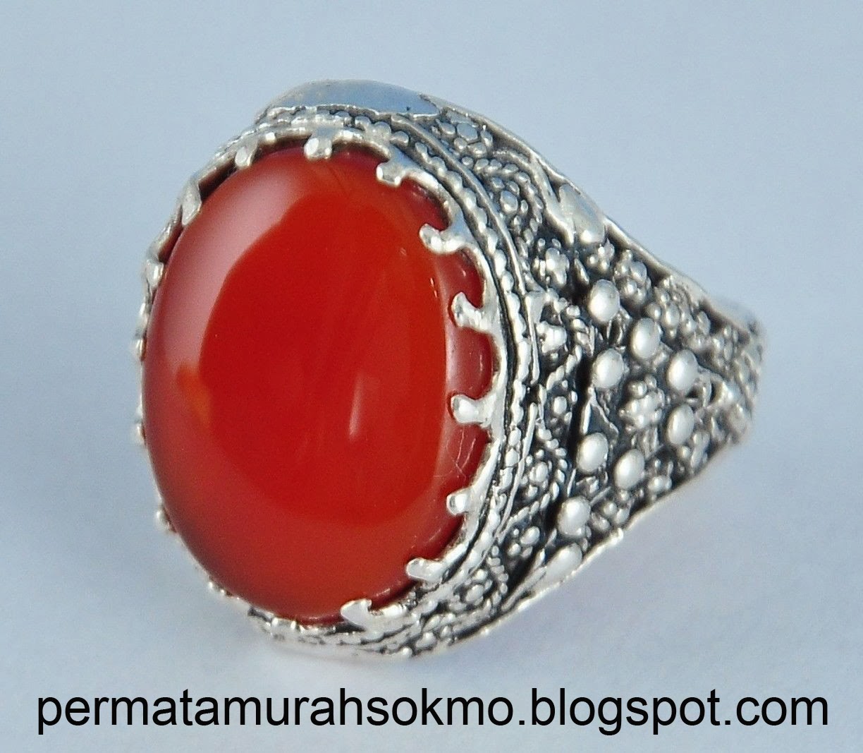 PERMATA MURAH SOKMO: CINCIN PERMATA AKIK YAMAN MERAH DARAH ASLI ...