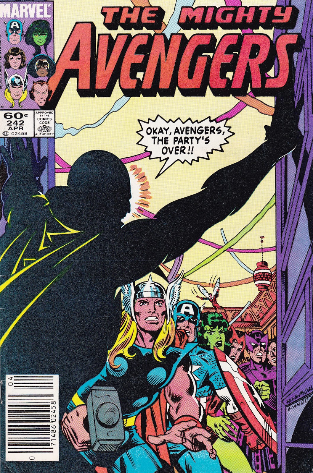 JthenR's Comic Vault: The Mighty Avengers #242