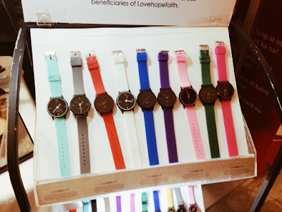 Purple Plum Fairy: LOVE, HOPE, FAITH WATCH: GIVING THE GIFT OF TIME