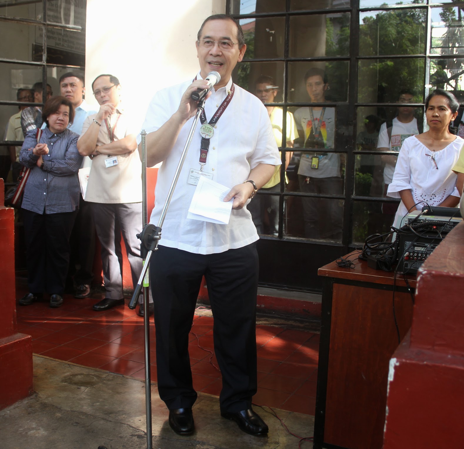 IAMPRick: CAS Flag Raising Ceremony with Chancellor Agulto