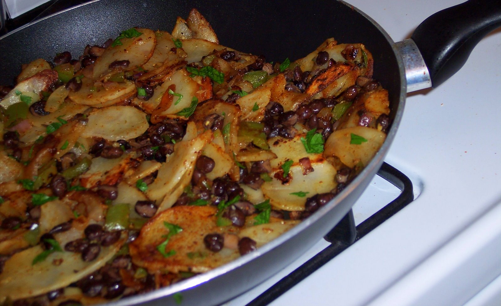 Veggie Terrain: Potato + Black Bean Hash