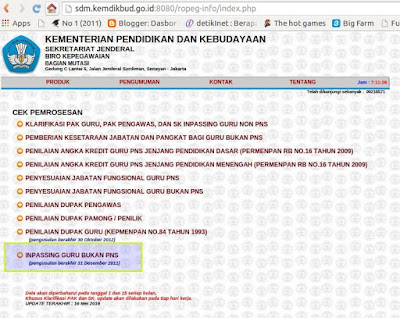 Inilah Cara Lihat SK Inpassing Guru Non PNS - Bimbel Sekolah