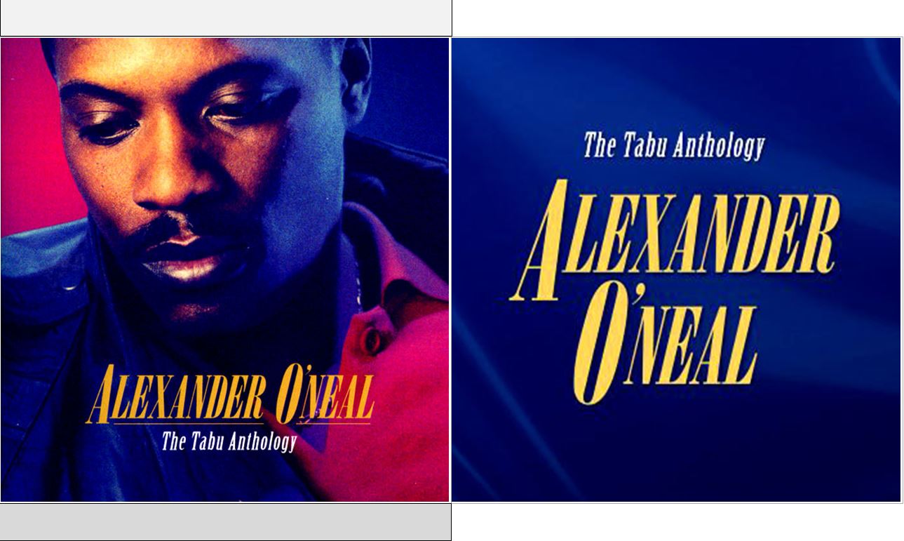 MUSICOLLECTION: ALEXANDER O'NEAL - The Tabu Anthology - 2013