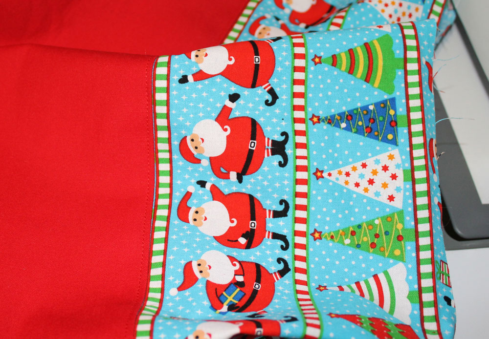 The House of Wilson: Quick Santa Sack - Tutorial