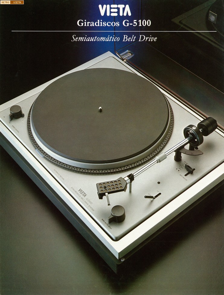 RetroVieta: Vieta G-5100 - (Folleto / Características técnicas)