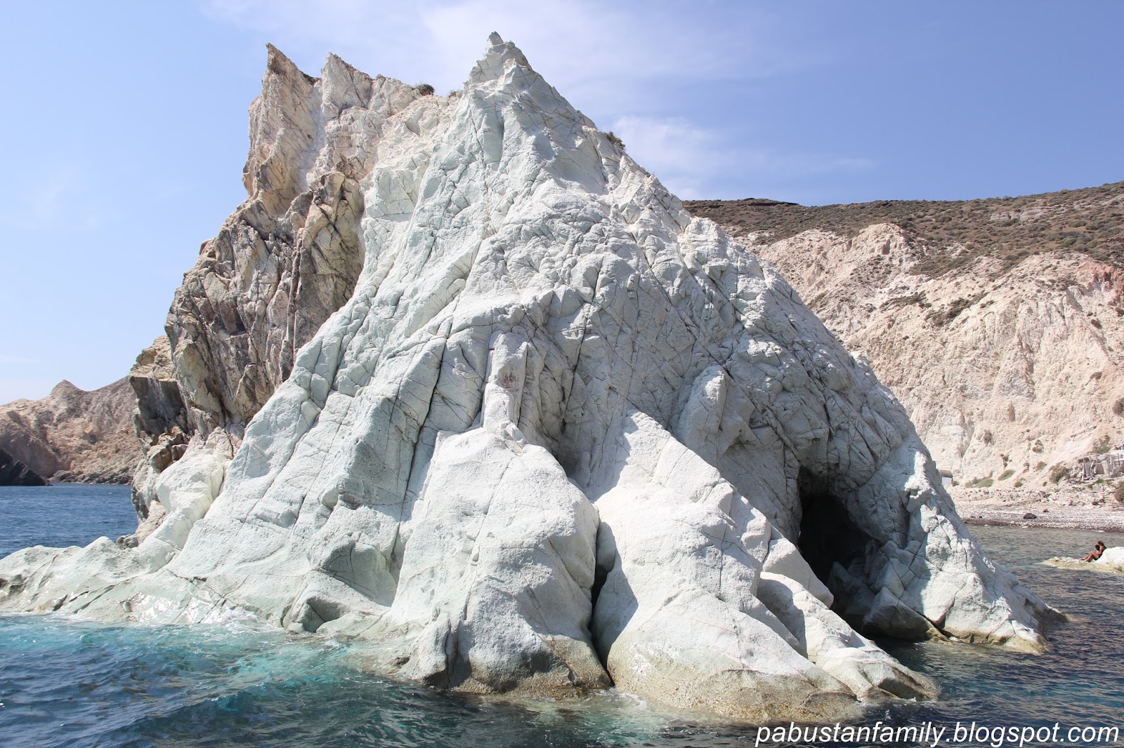 Family Travelogue: White Beach/ White Rocks, Santorini Islands, Greece ...