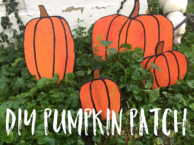 Golden Skies: DIY Pumpkin Patch