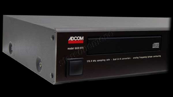 stereonomono - audio Hi Fi Compendium - 14 years on-line: ADCOM GCD-575 ...