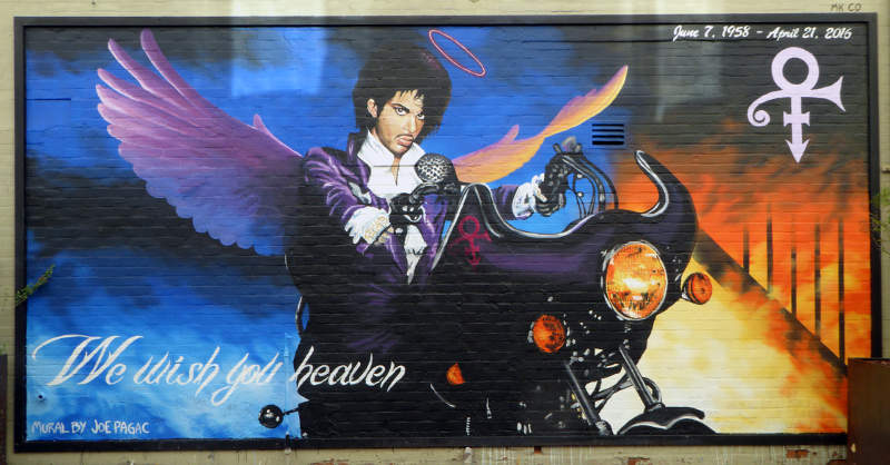 The Tucson Murals Project: Prince tributes from Tucson artists (and ...