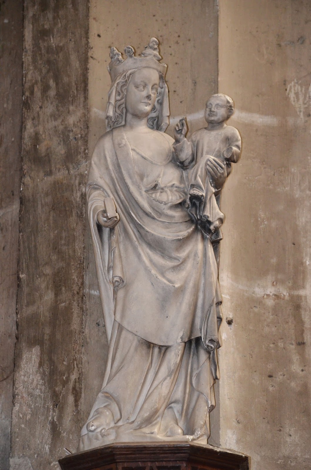 Imatges de Maria: Saint-Séverin de París (França)