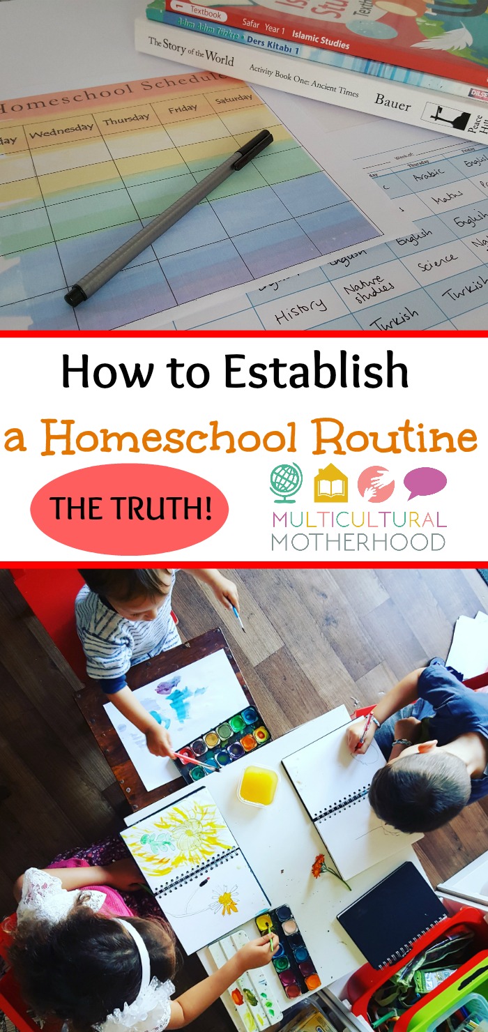 How to Establish a Homeschool Routine + Free Printables ...