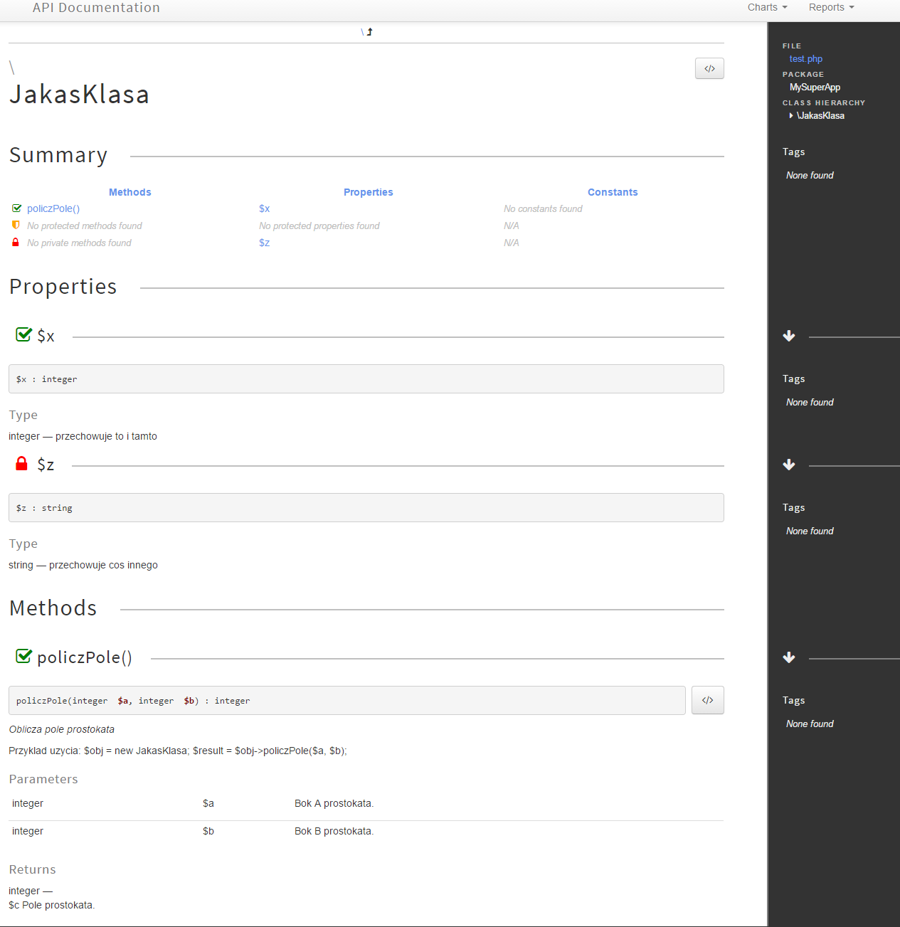 PHP Majster: [PHP] Poprawna dokumentacja kodu i phpDocumentator