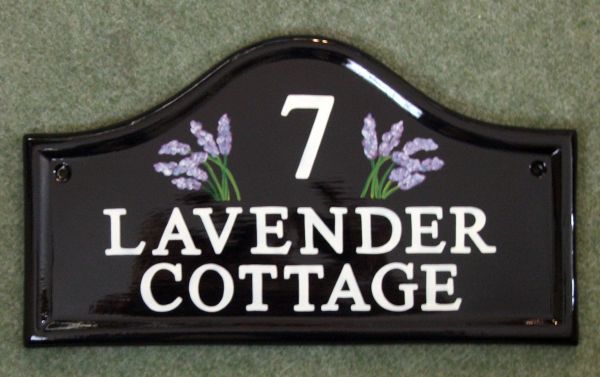 Hand Painted House Signs by Ceramic Art: February 2012