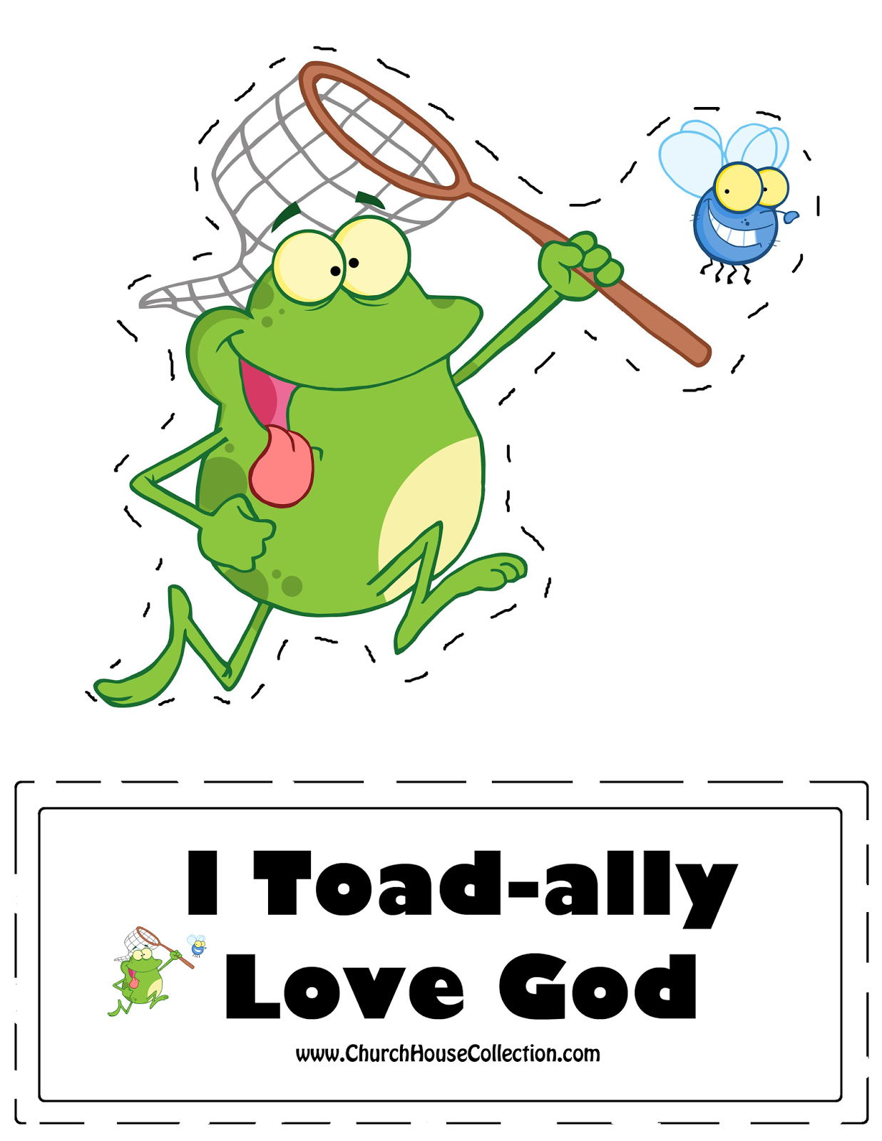 Church House Collection Blog: Frog Crafts For Sunday School "I Toad ...