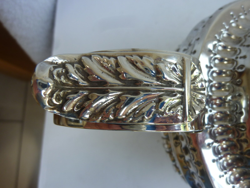 Fossils & Antiques: Stunning Antique Solid Silver George III Embossed ...