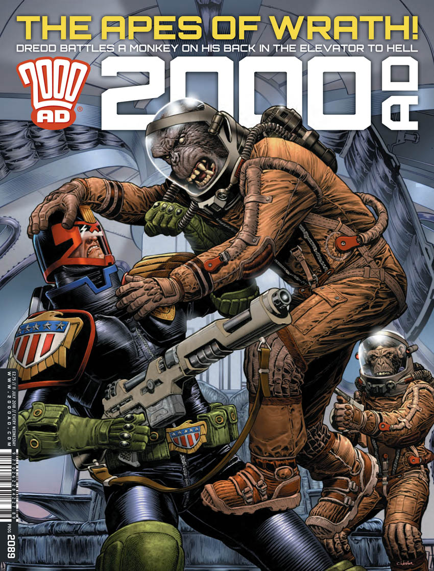 BLIMEY! The Blog of British Comics: Next week in 2000AD...