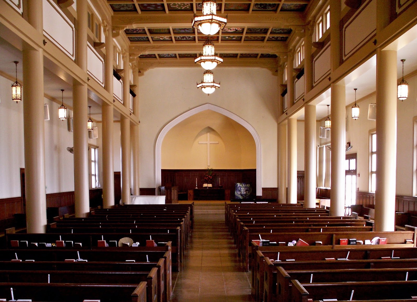 Makiki Christian Church in Honolulu, Hawaii. Built in 1932 by Hego ...