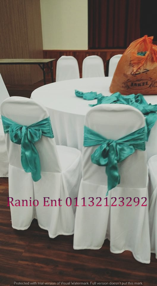 Sewa Sarung Kerusi Plastik dan Banquet - Rania Canopy Rental