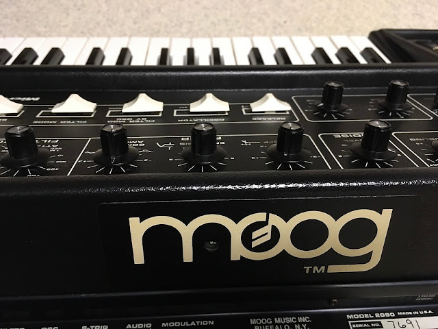 MATRIXSYNTH: Moog Micromoog Synthpro Serviced SN 7691