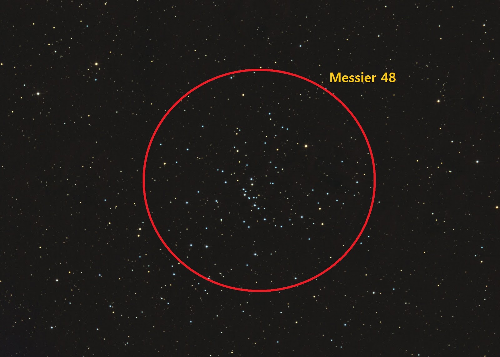 Astronomia i Astrofotografia Amatorska: Messier 48