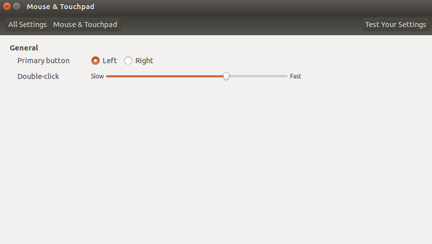 코드 보관함: 우분투(Ubuntu) 마우스 커서 이동 속도 조절하기