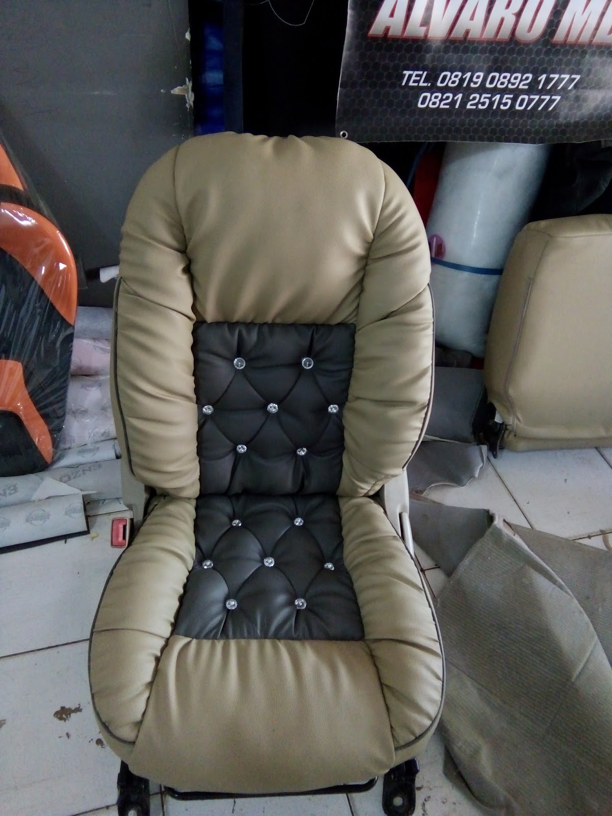 ALVARO JOK MOBIL INTERIOR CAR LEATHER SEAT VARIASI JOK DAN PLAFON MOBIL ...