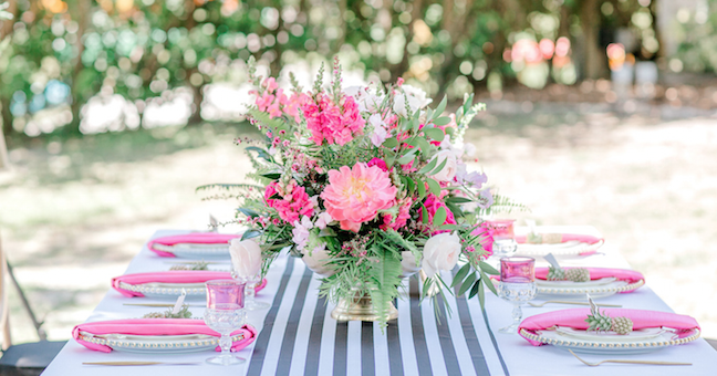 Bright and Beautiful Kate Spade Inspired Wedding | The Perfect Palette