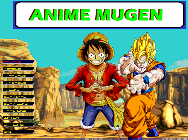 Anime Mugen Screenpacks Mbaapo