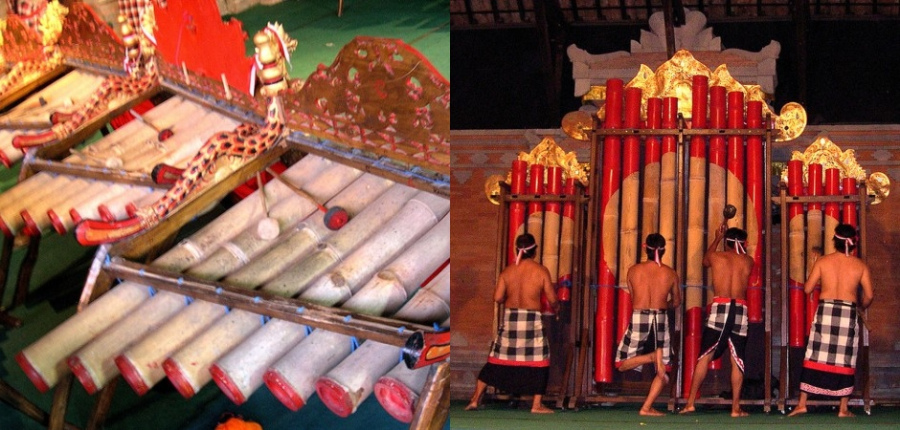 A Typical Musical Instrument Indonesia Made from Bamboo - Gudi-SmaZinees