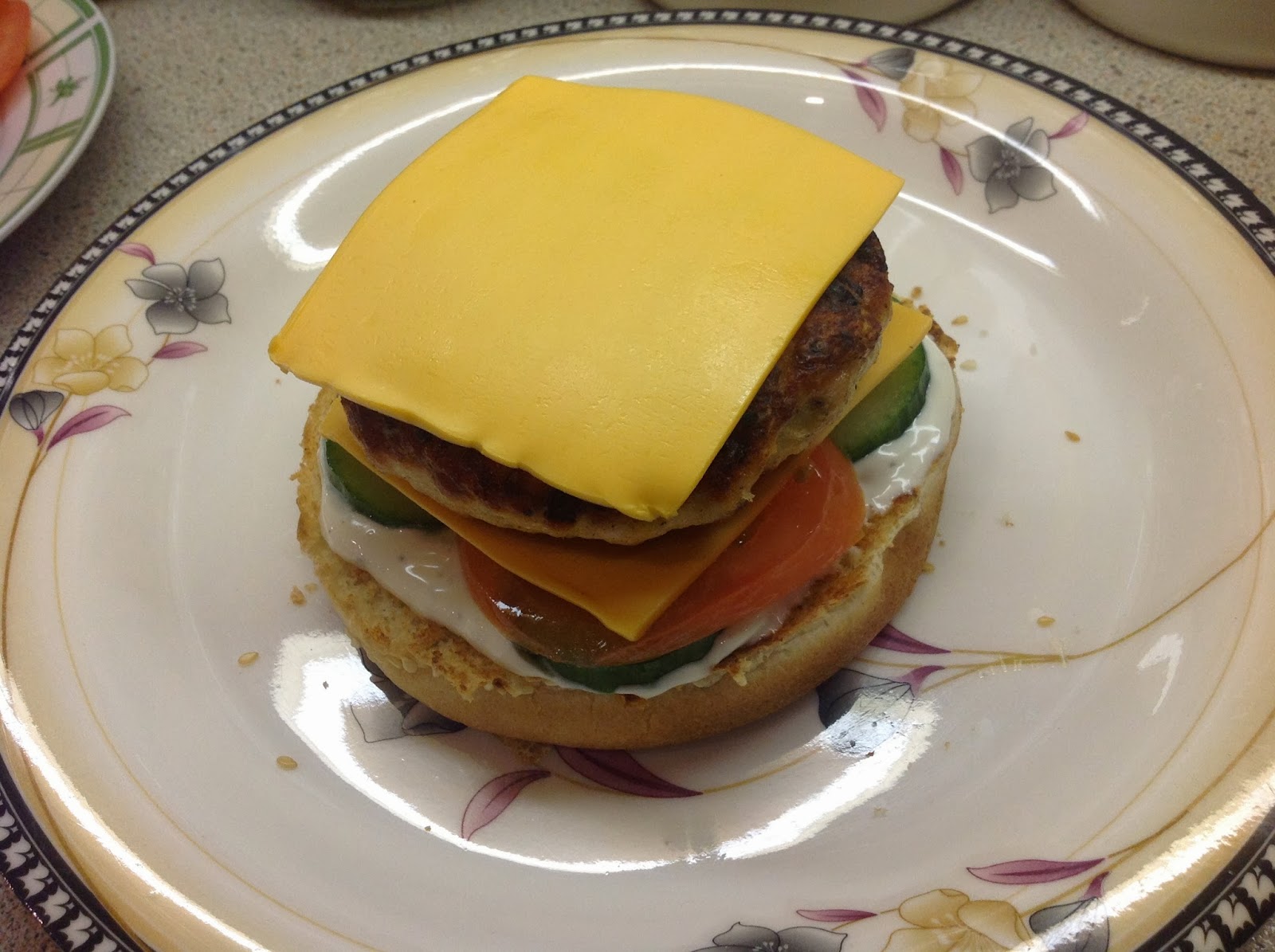 This Muslim Girl Bakes: Spicy Lemon Chicken Burger