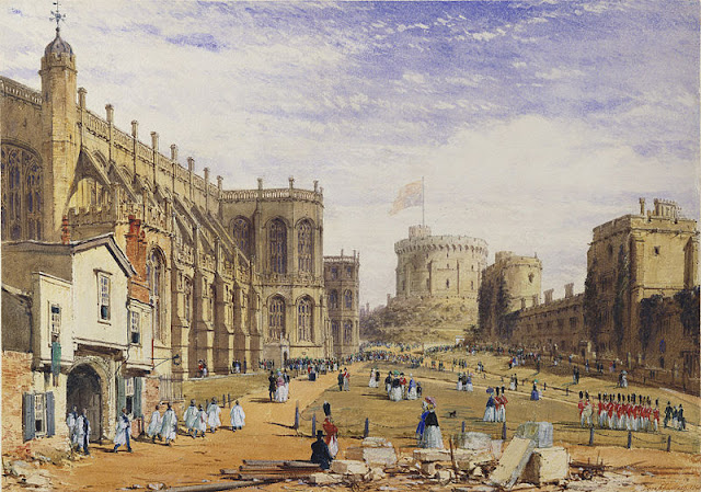 12 Lovely Paintings of Windsor Castle
