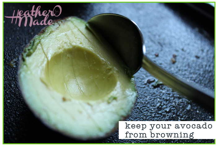 Heather O Made: Avocado Trick