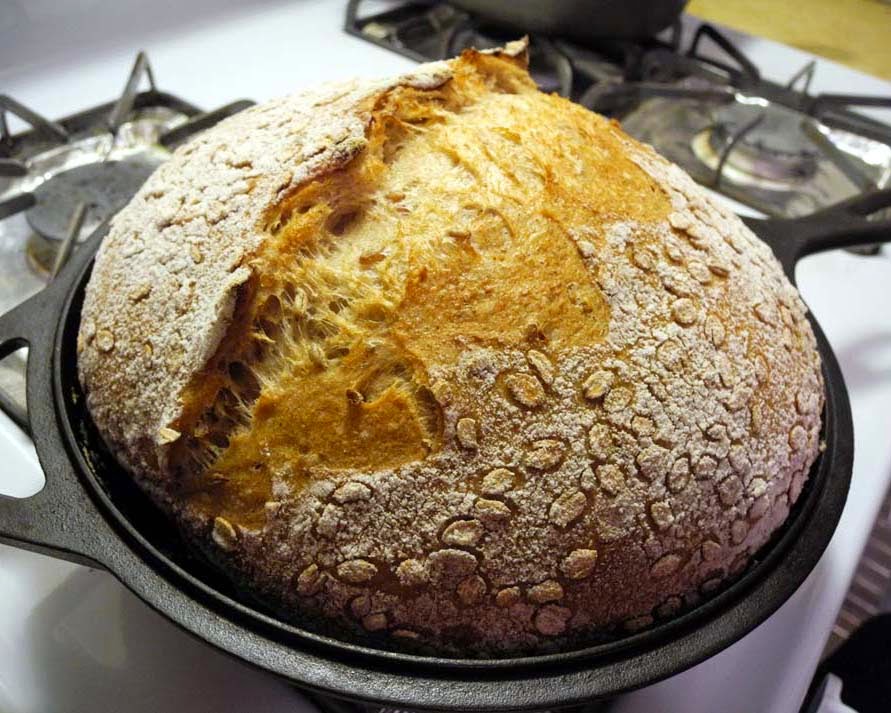 Baking Artisan Bread : Smoked Sprouted Rye Bread