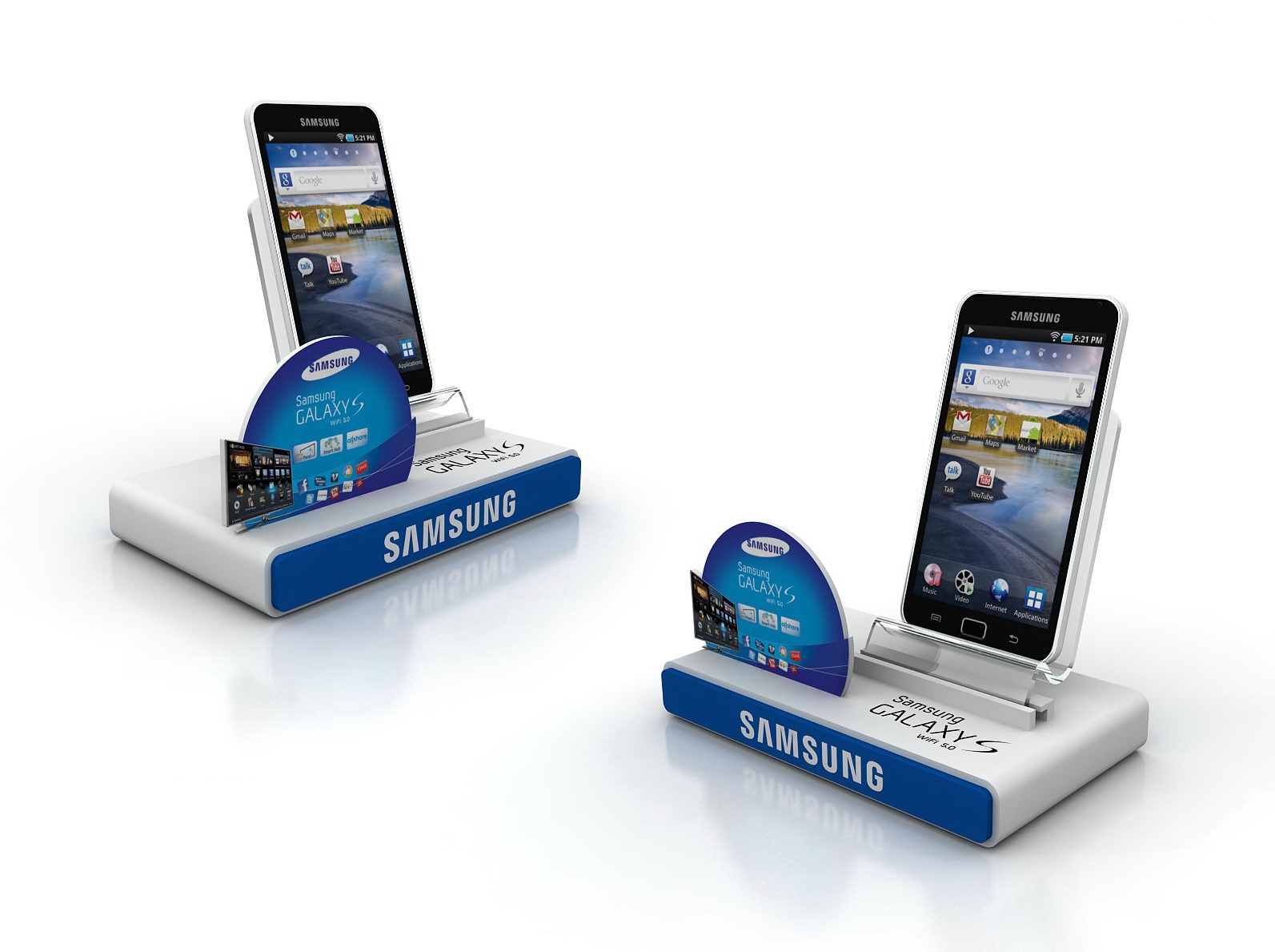 SAMSUNG CELL PHONE DISPLAY STAND