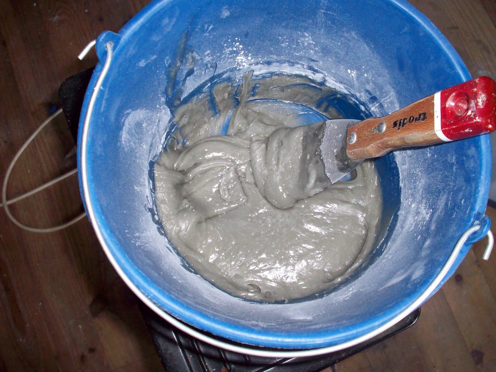 Higa: Primer enmasillado casero