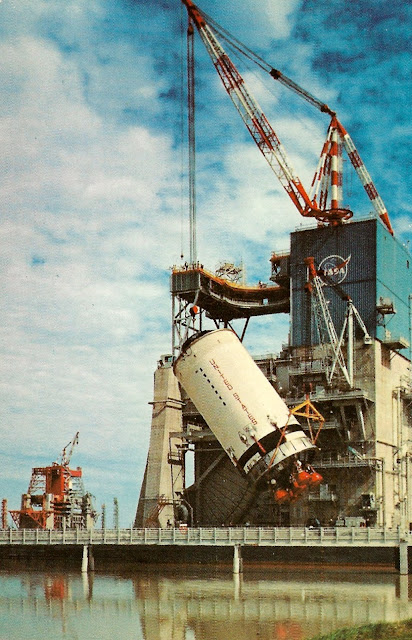 My Favorite Space Postcards: Saturn V Booster in Mississippi