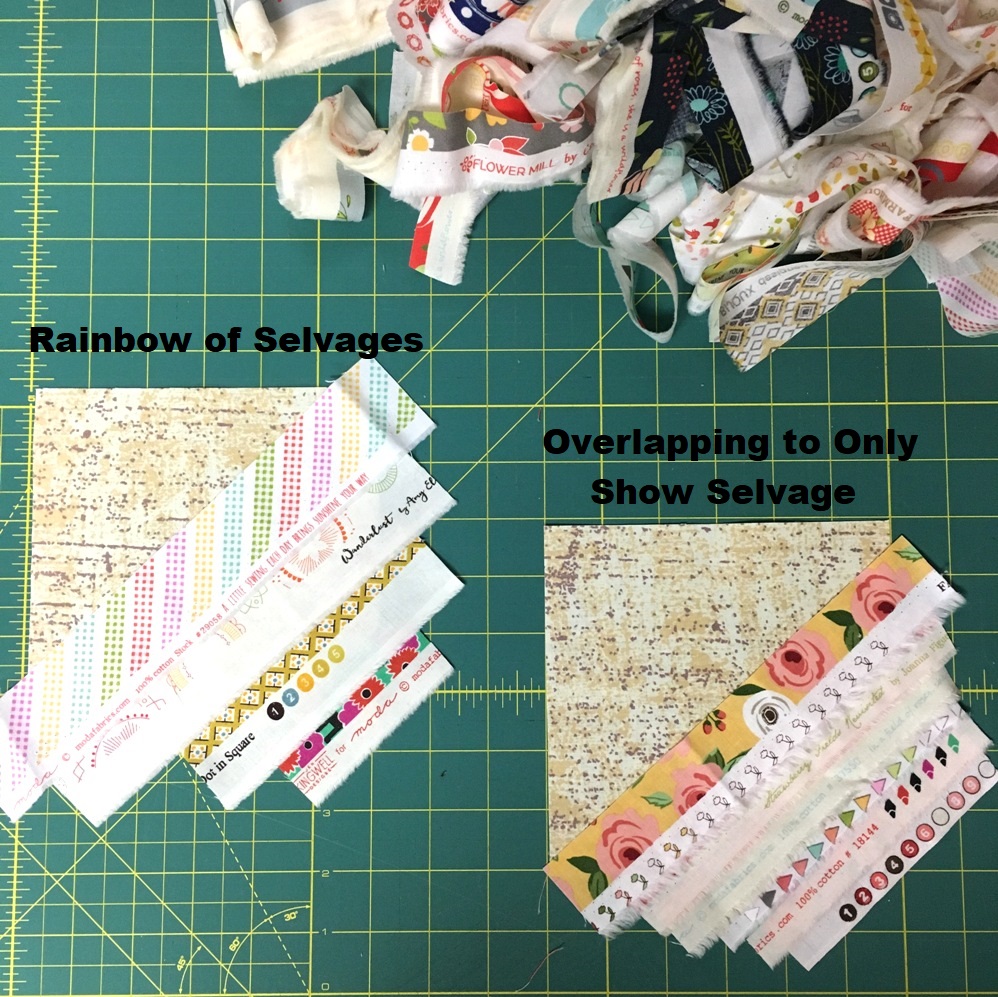 Happy Quilting: Sewing with Selvages Tutorial