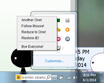 Hodentek: Shimeji - the desktop buddy is a fun program