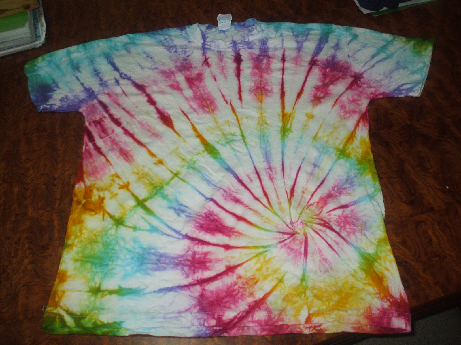 Daniel Ricca SKT: Trabalhos em camiseta TIE DYE