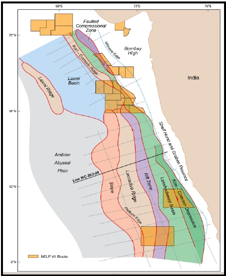 Laccadive Islands Map