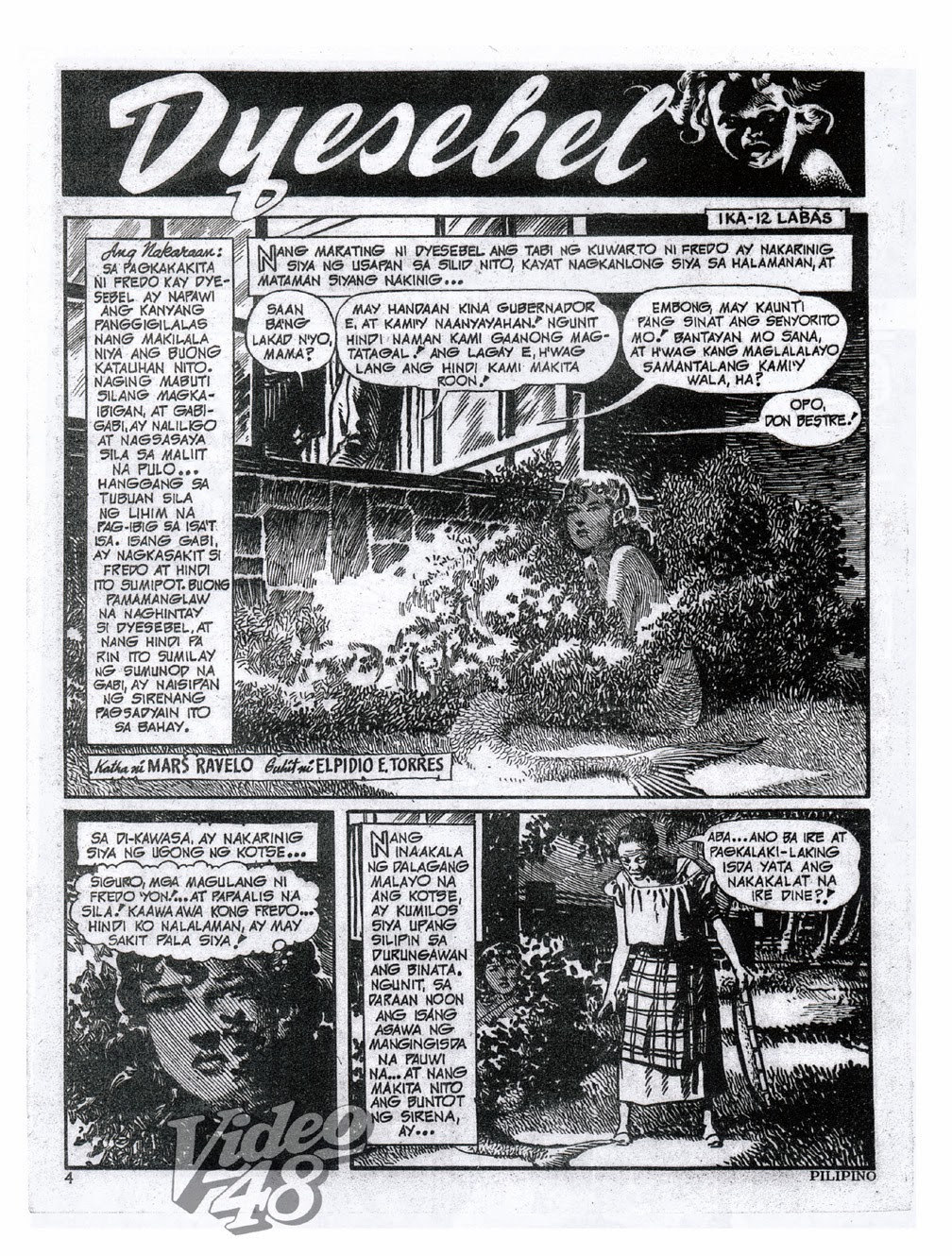 Video 48: MARS RAVELO'S "DYESEBEL" (1952-53) REVISITED/ IKA-12-NA LABAS