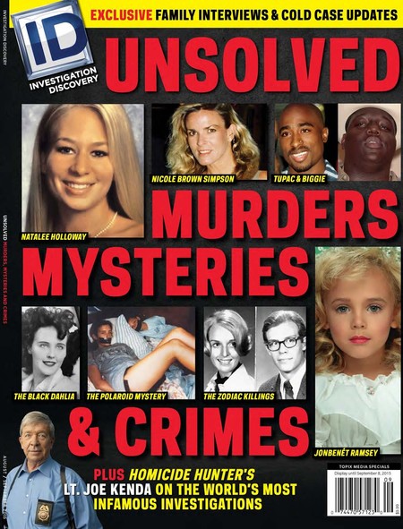 Investigation Discovery Unsolved Murders, Mysteries & Crimes August ...