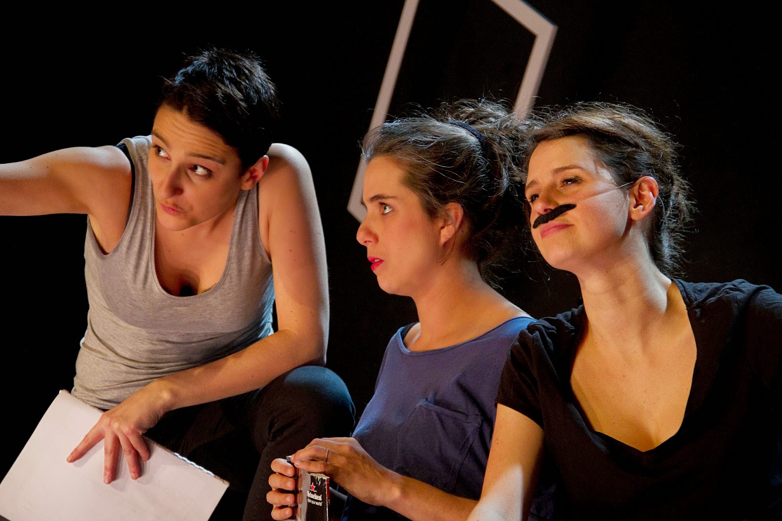 Théâtre passion: Trois actrices dont une - Aktéon théâtre