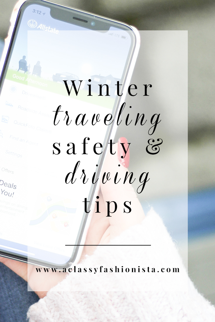 HOLIDAY & WINTER TRAVELING SAFETY & DRIVING TIPS | A Classy Fashionista