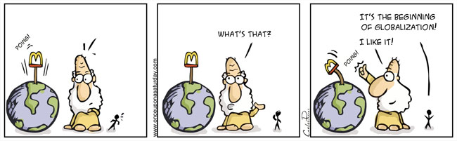 Language, communication and globalization: A funny cartoon about ...
